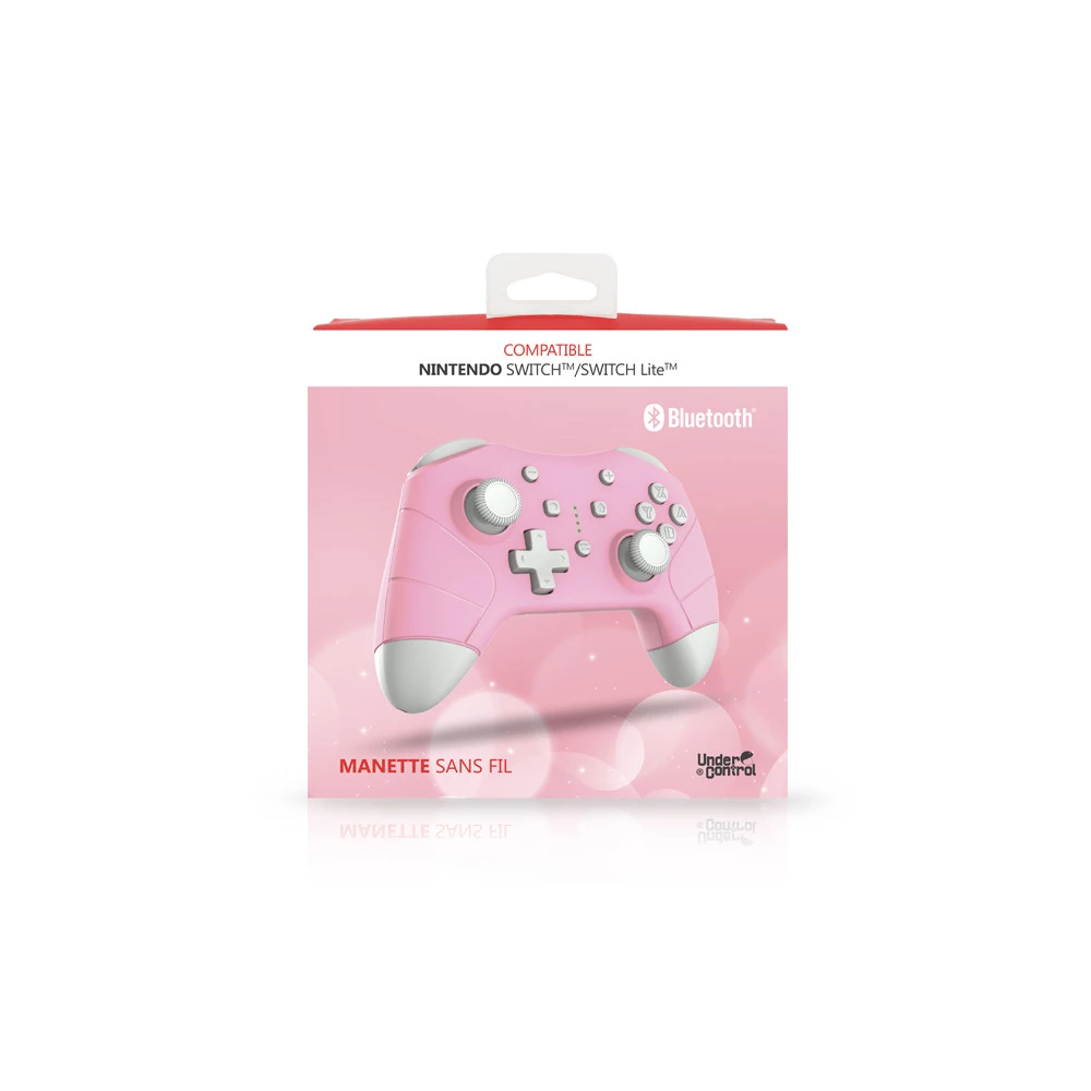 Under control Bluetooth controller for Nintendo switch / Lite Pink ...